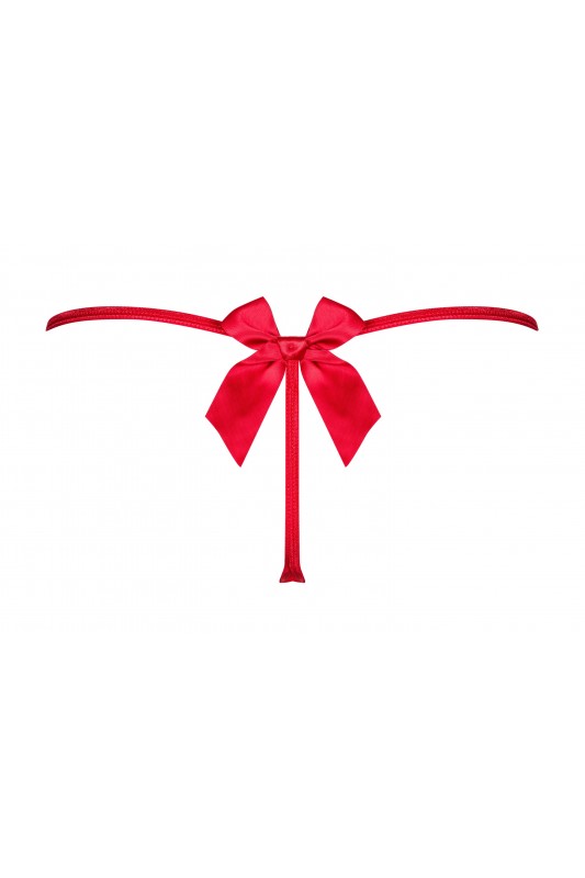 String Coquin - Giftella String ficelle Rouge | Charnelle